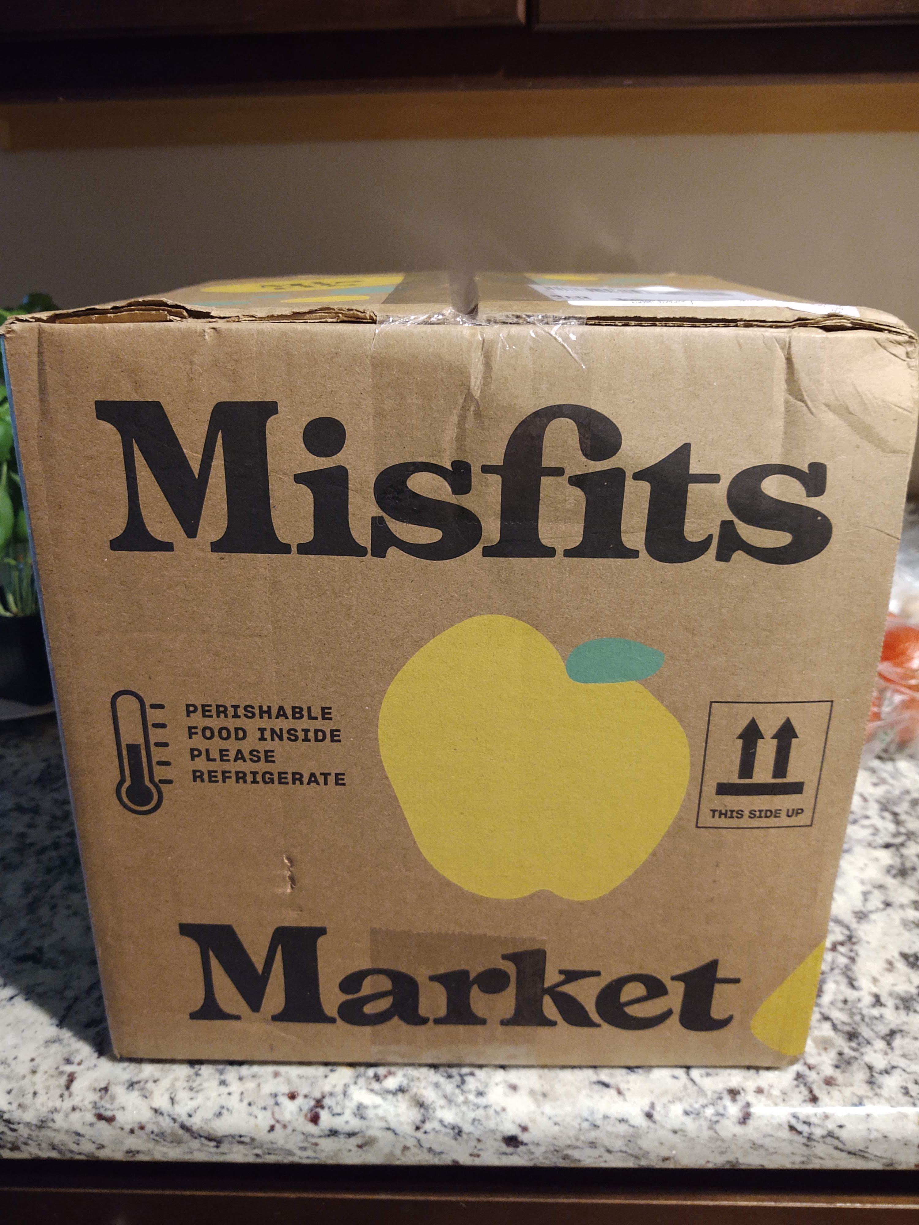 Discounted Organic Produce Delivery Box – Misfits Market Video Review ...